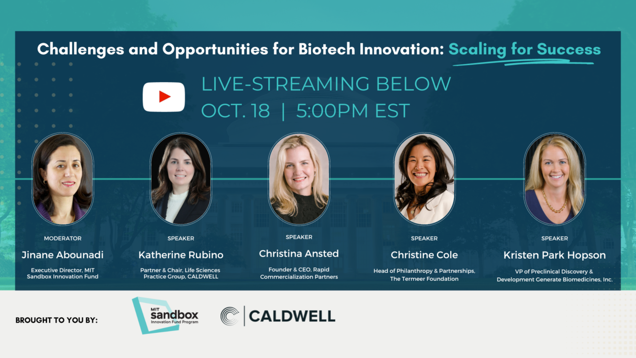 Challenges and Opportunities for Biotech Innovation: Scaling for Success